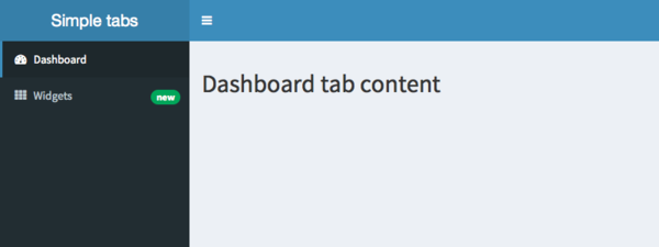 Shiny Dashboard Structure